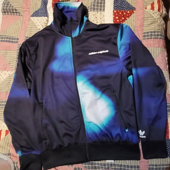 adidas | Jackets & Coats | Adidas Original Blue Track Jacket | Poshmark